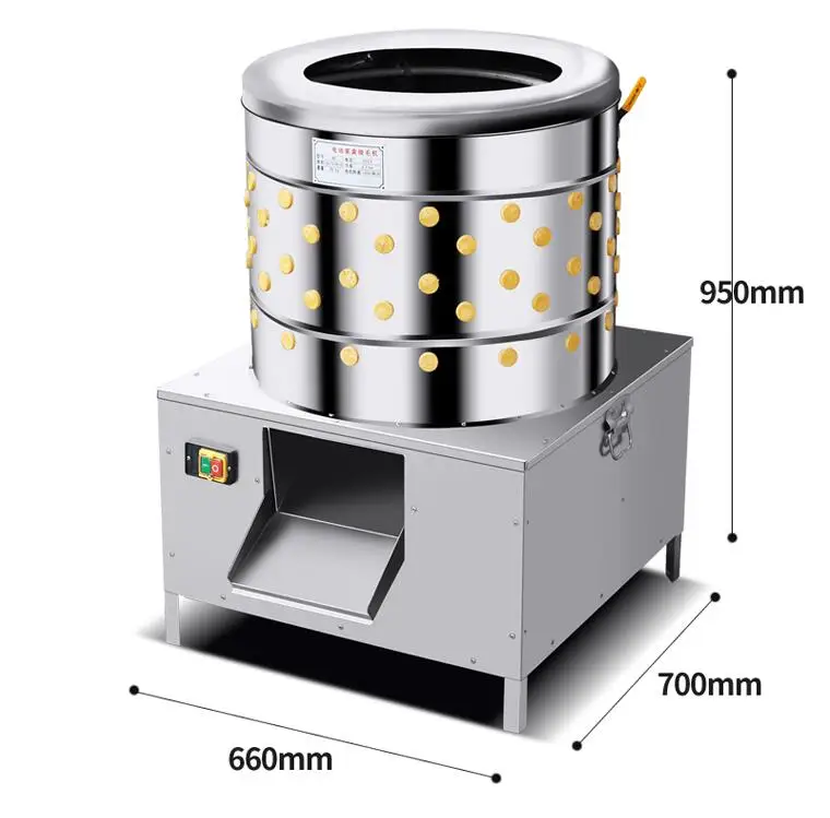 Machine d'épilation de volaille jetable, plumeur d'oiseaux, plumeur de ...